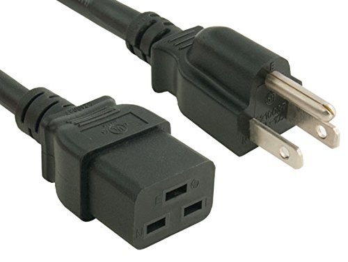 Custom Length UL North American Power Cord 3 Pin 15A 125V Wire Electric Plug